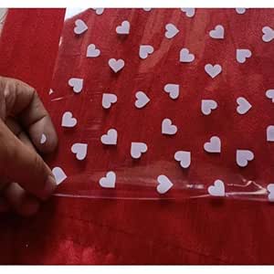 SaidDesign Transparent Printed Cellophane Sheets, 51 x 61 cm, Pack of ...