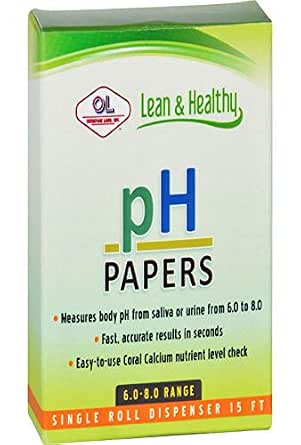 pH Papers 6.0-8.0 - 15 ft. - Roll : Amazon.in: Health & Personal Care