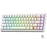 Amazon.com: x XVX 60% Percent Keyboard with Strap, H61 Wired Aluminum ...