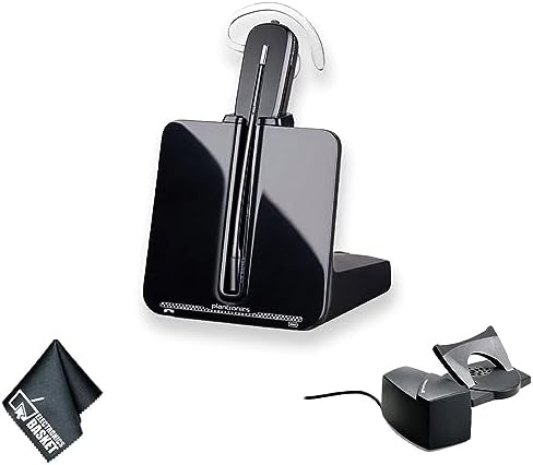 Amazon.com: Plantronics CS540 Wireless Headset System Bundle + HL10 ...