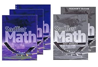 (F0053) Sadlier MATH Student Book + Workbook + Teacher's Edition and Test Booklet with Answer ...