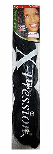 Amazon.com : X-pression Premium Original Ultra Braid. - (Color# 2T1B/33 ...