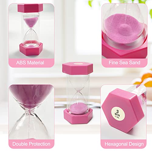 Hourglass Sand Timer, Sand Timer, Coloured Sand Timers for Children ...