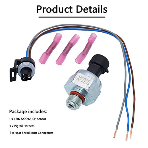 KEJSTED 7.3 ICP Injection Control Pressure Sensor & Pigtail Kit ...