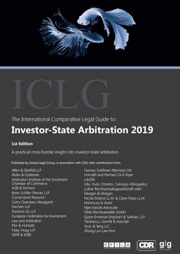 Buy The International Comparative Legal Guide to: Investor-State ...