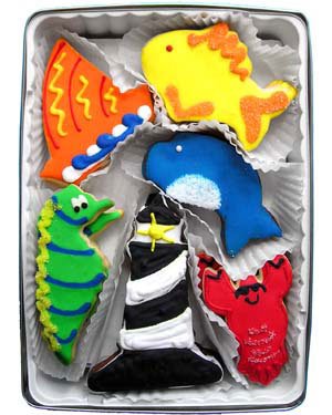 Amazon.com : Beautiful Sweets Lighthouse Organic Cookies, 12 Cookies ...