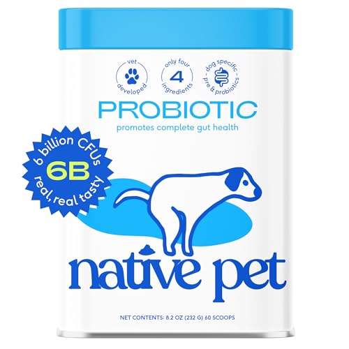 Native Pet Vet Created Probiotic Powder for Dogs Digestive Issues – Dog ...