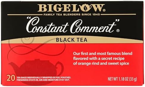 Amazon.com : Bigelow, Constant Comment Tea (Caffeinated), 20 Count ...