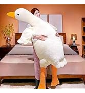 Amazon.com: BXEBUI Giant White Goose Plush-75 Inch, Very Huge Body Fat ...