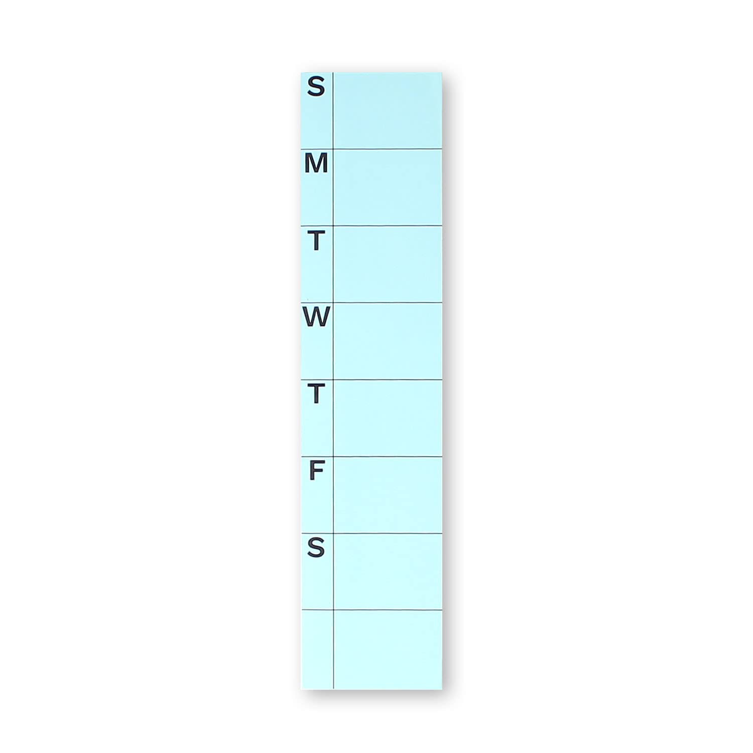 Amazon.com : The Sticky Weekly Planner with 2 Style in 4 Color Stick On ...