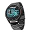 Fastrack Radiant FX4 1.51" AMOLED Metal Smart Watch with Single Sync BT ...