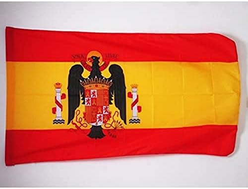 BANDERA de ESPAÑA DE FRANCO 1945-1977 150x90cm para palo - BANDERA ...