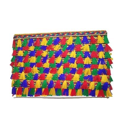 Veer Multi Color Laces for Dresses, Sarees, Lehenga, Suits, Bags ...