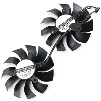Amazon.com: Graphics Card Cooling Fans Suitable for EVGA GTX 950 960 ...
