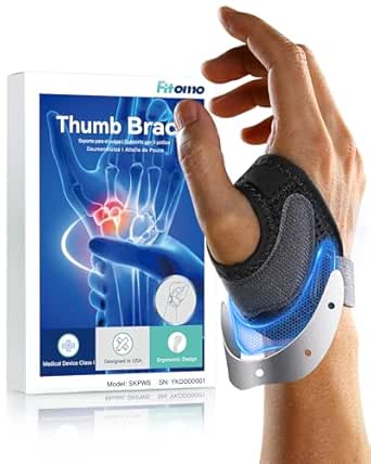 Fitomo CMC Thumb Brace with Shape-memory Restriction Splint,CMC Thumb ...