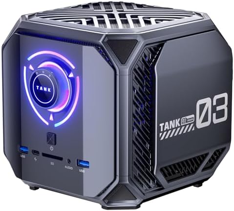 ACEMAGIC Tank03 Mini PC Gamer, Ιntel i7-12700H (14C/20T, jusqu'à 4,7 ...
