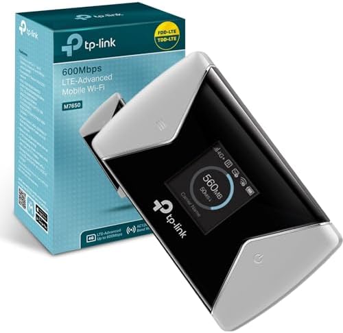TP-Link M7010 4G+ MiFi, Portable Travel WiFi, Low Cost Unlocked LTE ...