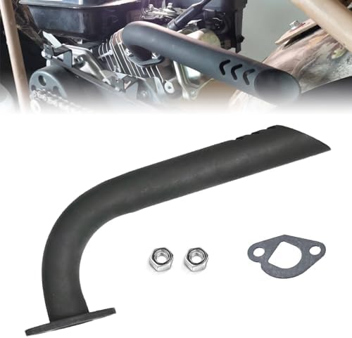 Amazon.com: Chikia Header Exhaust Pipe Kit Straight Pipe Replacement ...