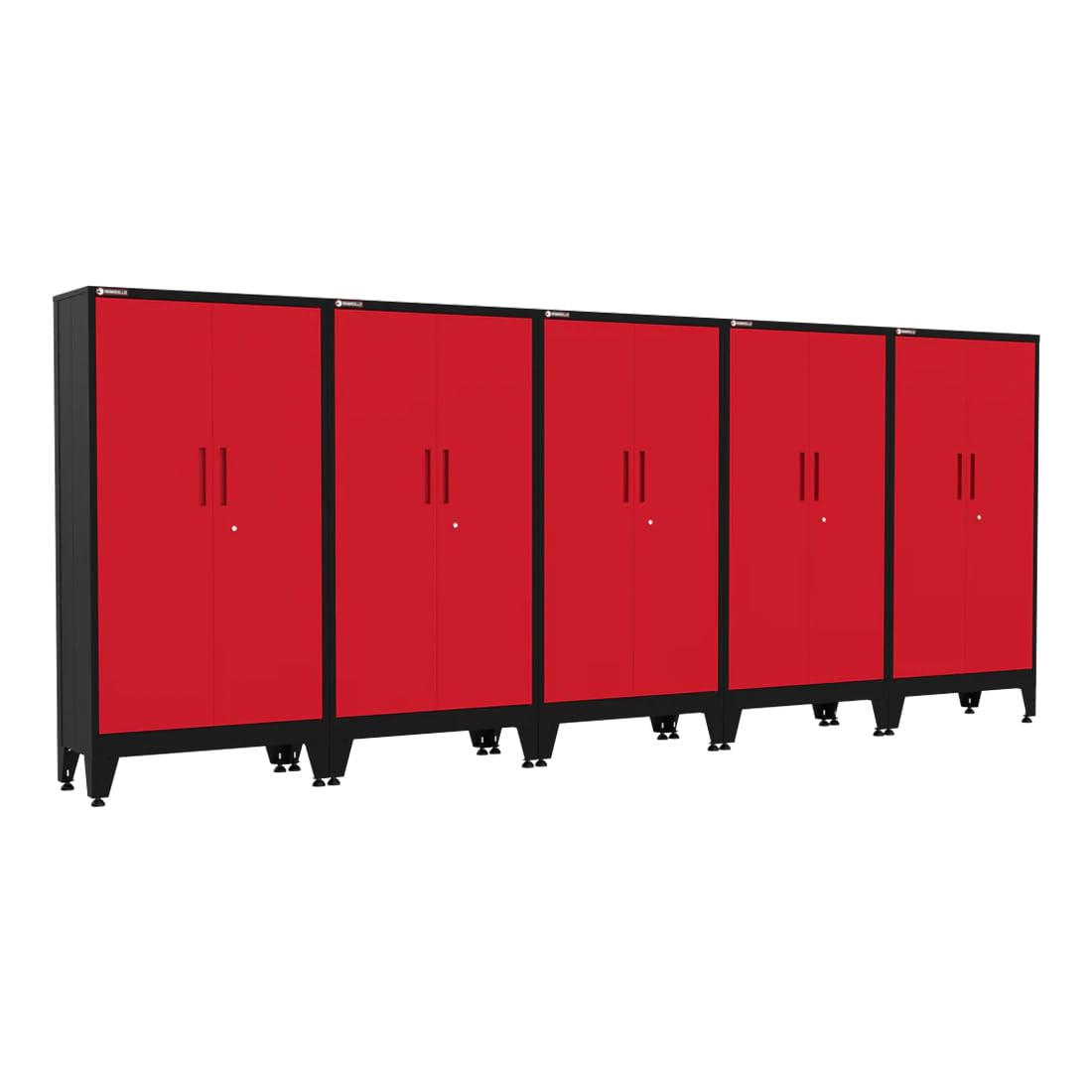 Amazon.com: Armadillo Tough AR5PC33R Red Gear Locker Tall Garage ...