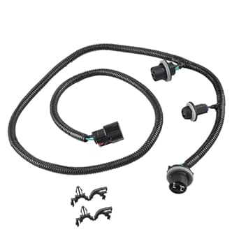 MACHSWON Tail Light Wiring Harness, Taillight Lamp Socket Holder ...