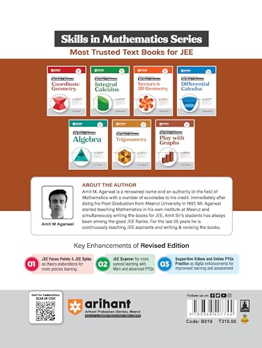 Arihant Skills in Mathematics for JEE Main & Advanced- Play with Graphs ...
