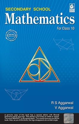 RS Aggarwal Math Class -10 Secondary School Mathematics - (CBSE ...
