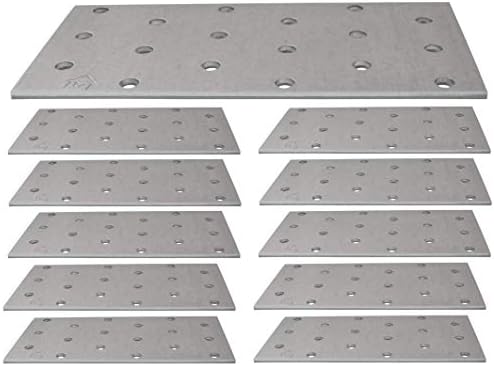 Joining Plates Pack of 10pcs Flat Connecting Timber Wood Fixing ...