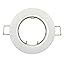 JOYINLED LED Recessed Ceiling Light Mounting Frame Round Satin Nickel ...