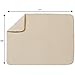 Amazon.com: Kitchen Basics Dish Drying Mat XL for Kitchen, Absorbent ...