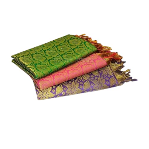 Buy Traditional Ponnadai Jari Shawls For Men's & Women's (85cm X 140cm ...