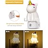 L LOHAS LED Plug-in Night Light for Kids, Cute Color Changing LED Night ...