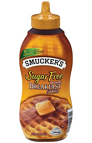 Smucker's Sugar-Free Low Calorie Breakfast Syrup ,14.5 fl oz, (Pack of ...