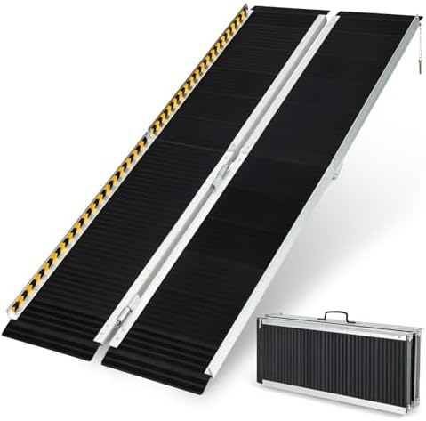 Amazon.com: Portable Wheelchair Ramp, Portable Ramps for Steps, Ramp ...