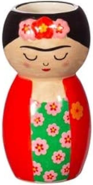 Amazon.com: Sass & Belle Mini Frida Vase, L3.2 x W3.2 x H6 cm, XDC522 ...