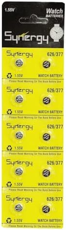 Exelent SR626SW Synergy Wrist Watch Batteries 626 377 LR626 1.55V ...