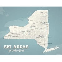 New York Ski Resort Area Map Toggenburg Mountain Ski Area Trail Map