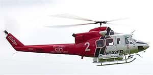 Amazon | 800 WBR B 412 ARF RCヘリコプター機体 B412 LA消防＆レスキュー 800サイズスケール | ラジコン ...