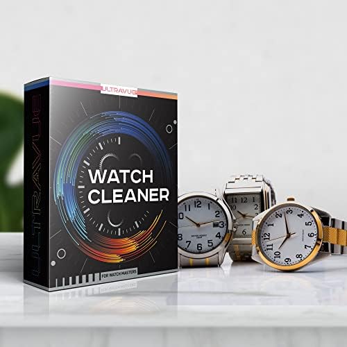 Amazon.com: ULTRAVUE Watch Cleaning Kit - Cleans All Watches and ...