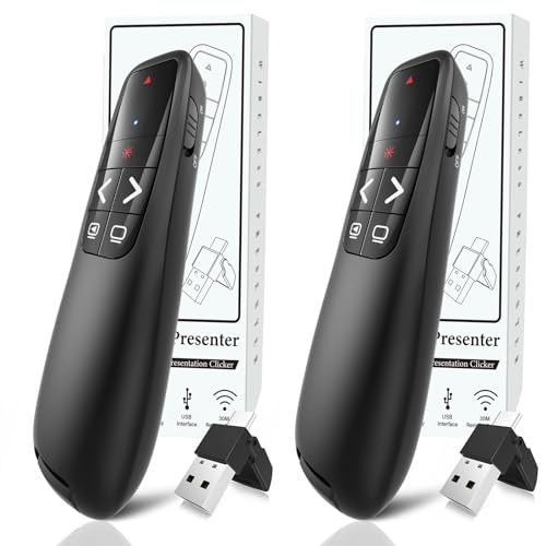 Snapklik.com : (2 Units) Presentation Clicker PowerPoint Presenter ...