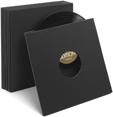 Amazon.com: 16 Pcs Record Jackets Cardboard with Center Hole, 12 Inch ...