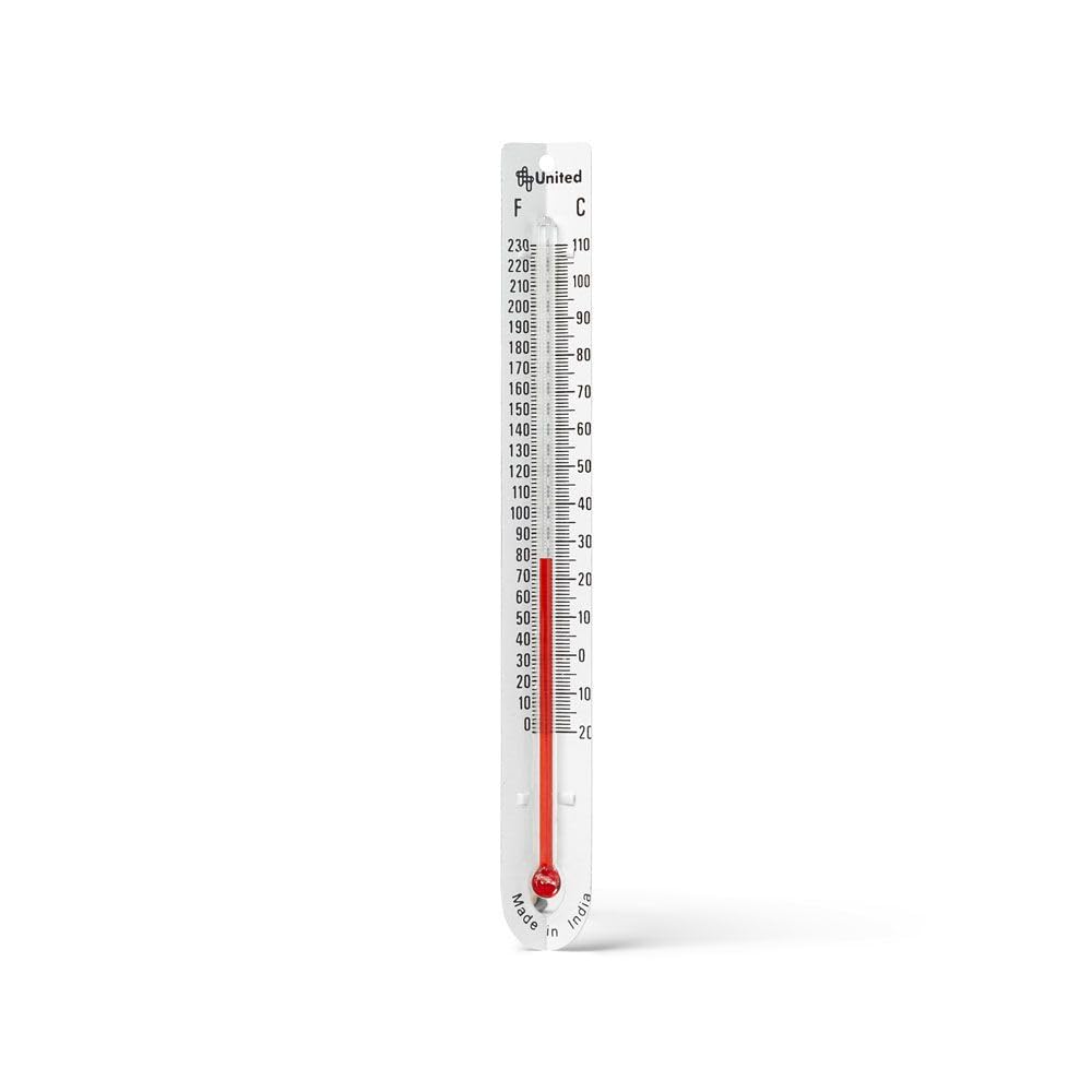 United Scientific™ V-Shaped, Dual-Scale, Mercury-Free Thermometers for ...