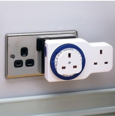 STATUS Timer Switch | 24 Hour Segment Timer Light Switch | White UK ...