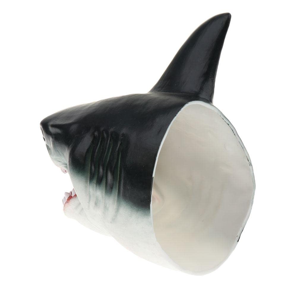 Buy FHS Shark Hand Puppet Soft Rubber Shark Puppet Toy Realistic for ...