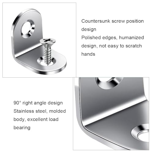 Angle Connector, Angle Stainless Steel, Angle Metal 90 Degree, Angle L ...