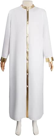 Amazon.com: nanbeiclo Men's Short Clergy Robes Priest Costume Choir Robe Roman Cassock Robe ...