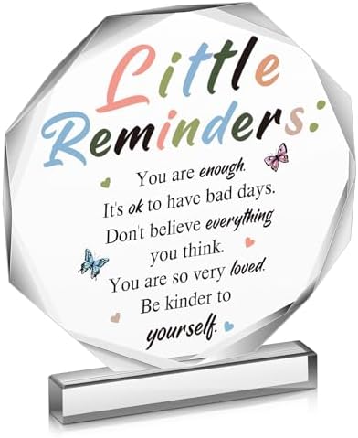 Amazon.com: RattanView Acrylic Inspirational Motivational Gift Little ...