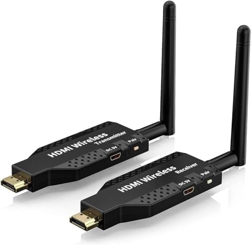 Amazon.com: iPazzPort Wireless HDMI Transmitter and Receiver, 165ft ...