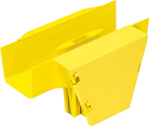 Amazon.com: Panduit FRVT4X4YL Vertical Raceway Tee Fitting, Yellow ...