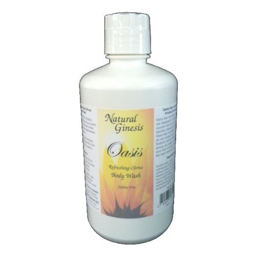 Amazon.com : Natural Ginesis Oasis Body Wash - 32oz : Bath And Shower ...