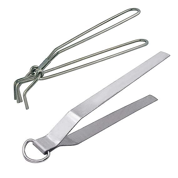 Buy BigPlayer Stainless Steel Chapati Roti Chimta with Pakkad Utensil ...